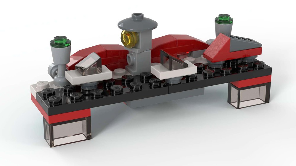 LEGO MOC Microscale Highway by jecepede | Rebrickable - Build with LEGO