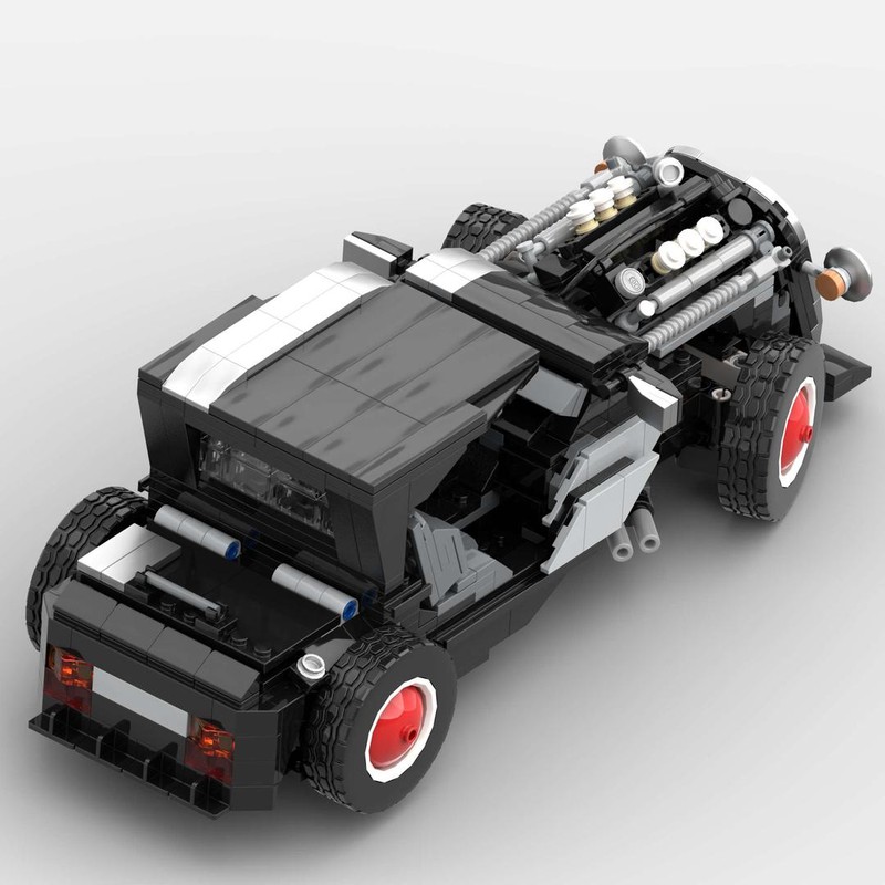 LEGO MOC Hot Rod by ad.gaevsky | Rebrickable - Build with LEGO