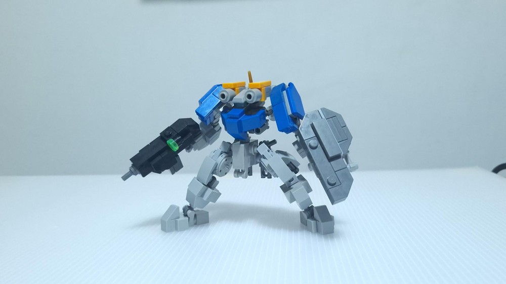 LEGO MOC LEGO Micro Mech 002 - Marine Beta by Mechalaro | Rebrickable ...