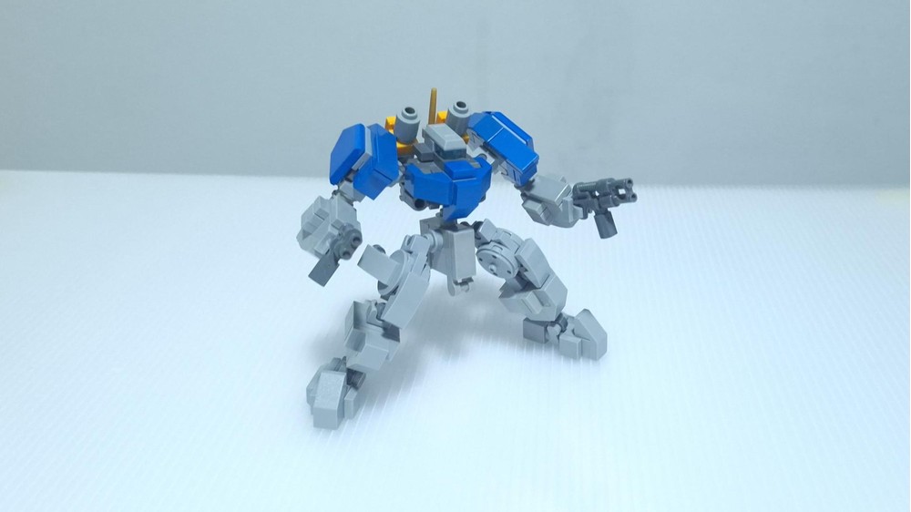 LEGO MOC LEGO Micro Mech 002 - Marine Beta by Mechalaro | Rebrickable ...