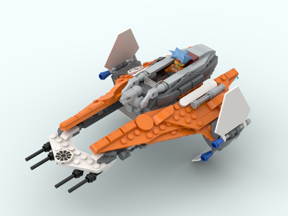 LEGO MOC Exo-force Interceptor by Mirage_ | Rebrickable - Build with LEGO