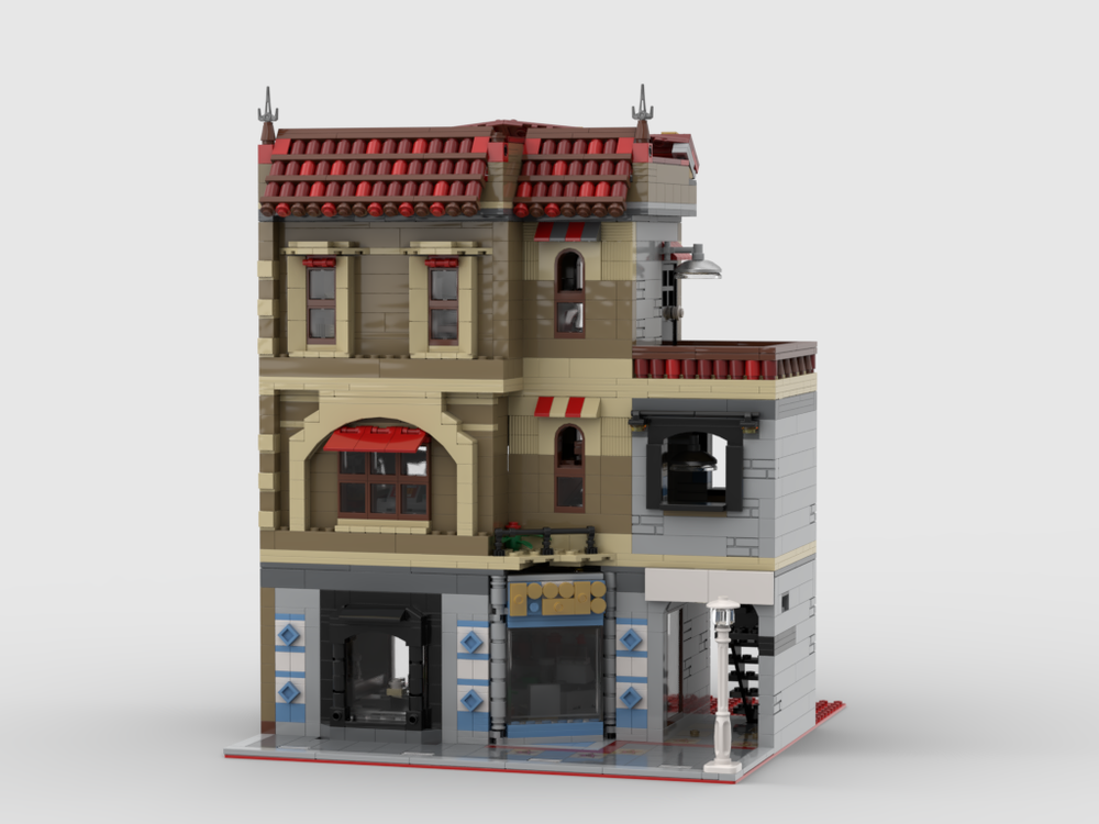 LEGO MOC Pub and Candy shop, Alternate build of the Lego10232 by ...