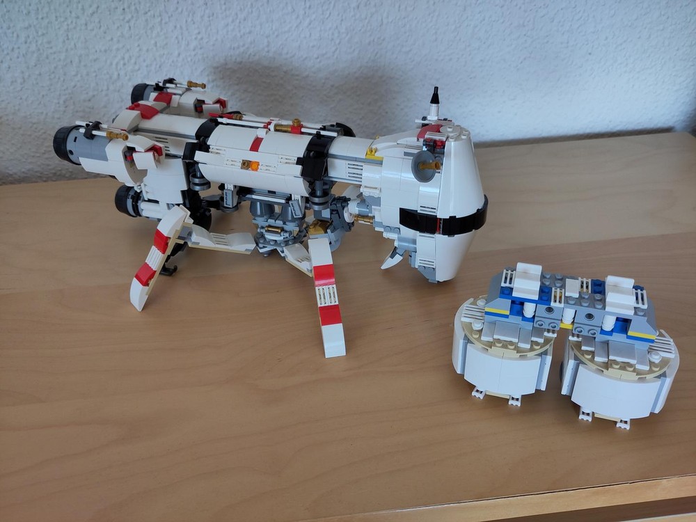 LEGO MOC Dragonfly Transporter by t53k | Rebrickable - Build with LEGO