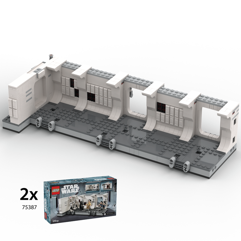 LEGO MOC Tantive IV hallway expansion by COLEMANTREBORBESTJEDITOHAVEEVE ...