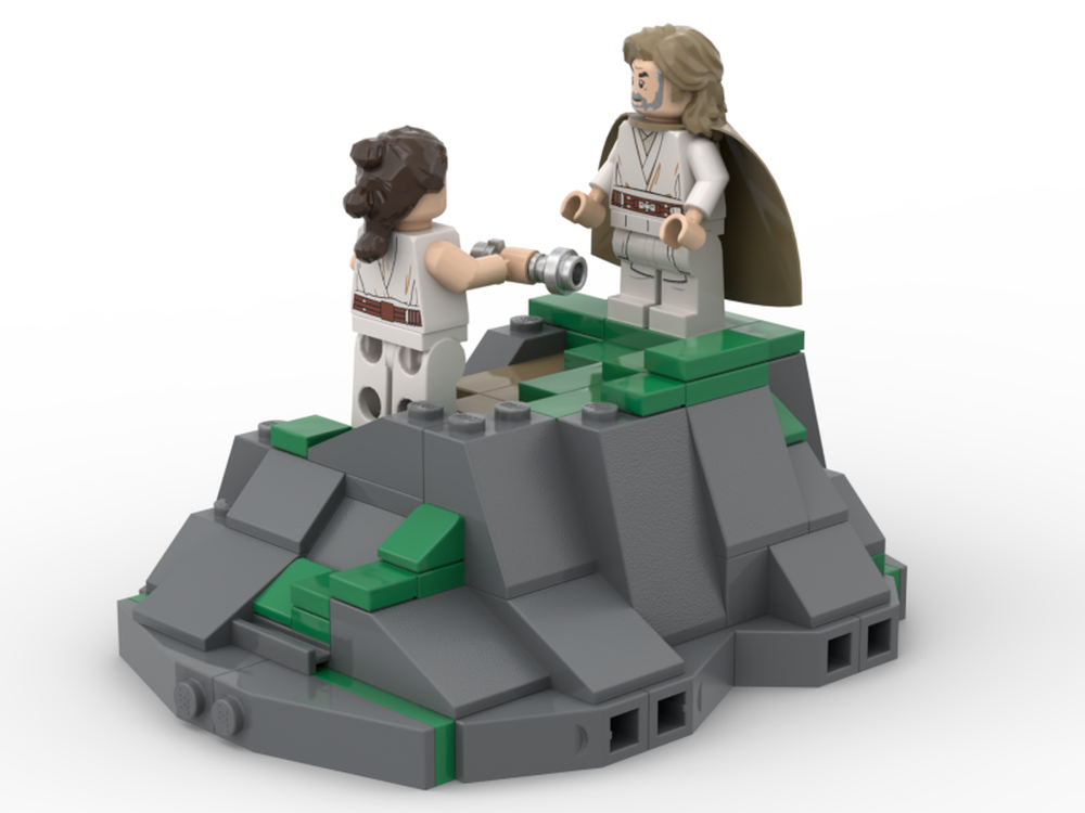 LEGO MOC-179130 Ahch-To Rey meets Luke by CanonBricks | Rebrickable ...