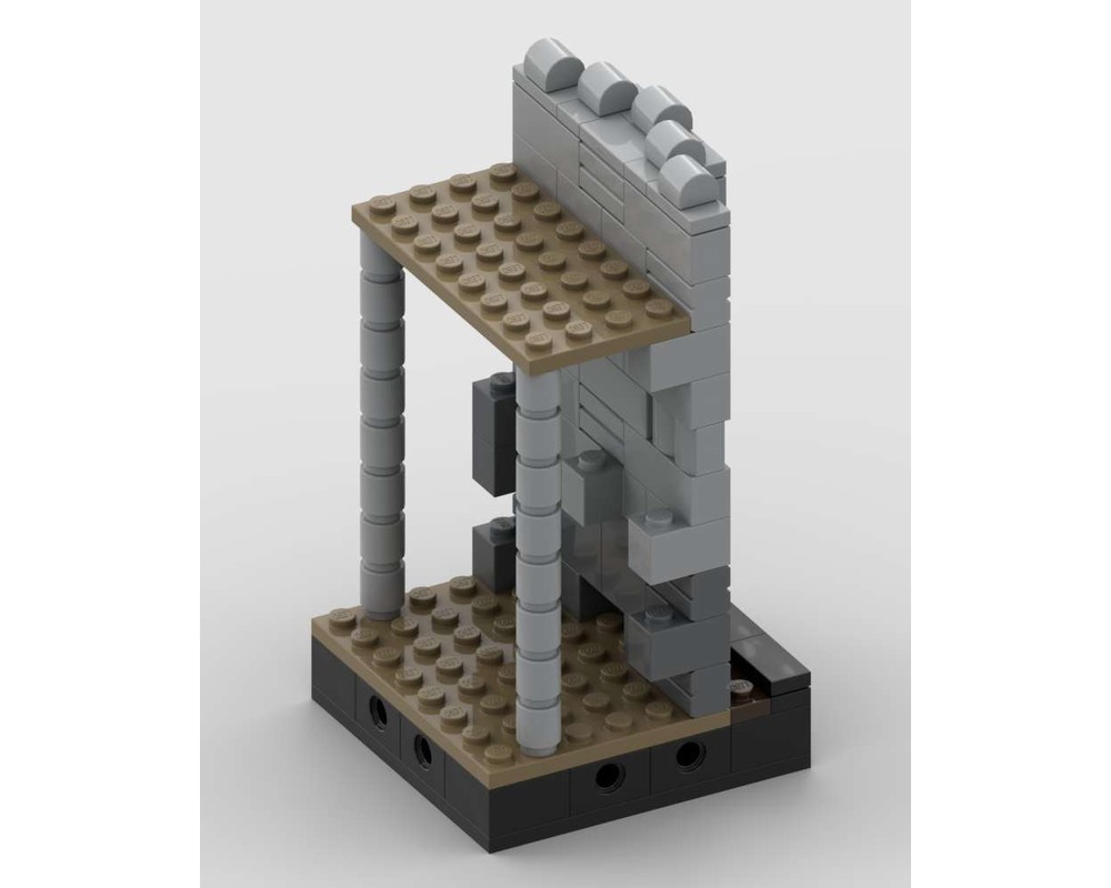 LEGO MOC Modular Castle Wall by ComputerDino | Rebrickable - Build with ...