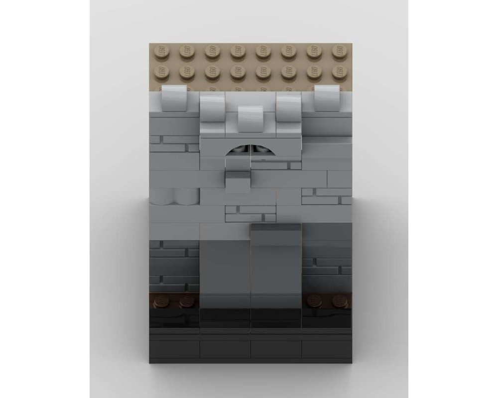 LEGO MOC Modular Castle Wall by ComputerDino | Rebrickable - Build with ...