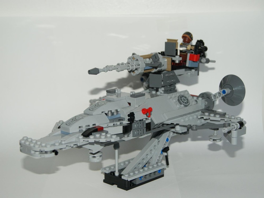 LEGO MOC 75153 - Heavy Cannon Hovertank by Hastur | Rebrickable - Build ...