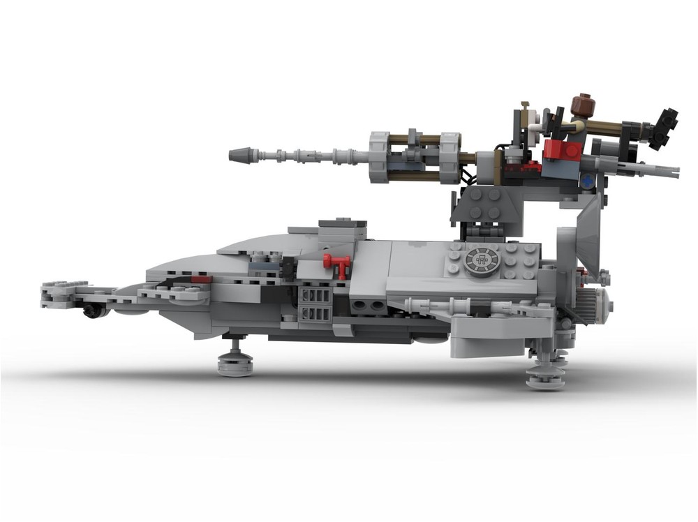 LEGO MOC 75153 - Heavy Cannon Hovertank by Hastur | Rebrickable - Build ...