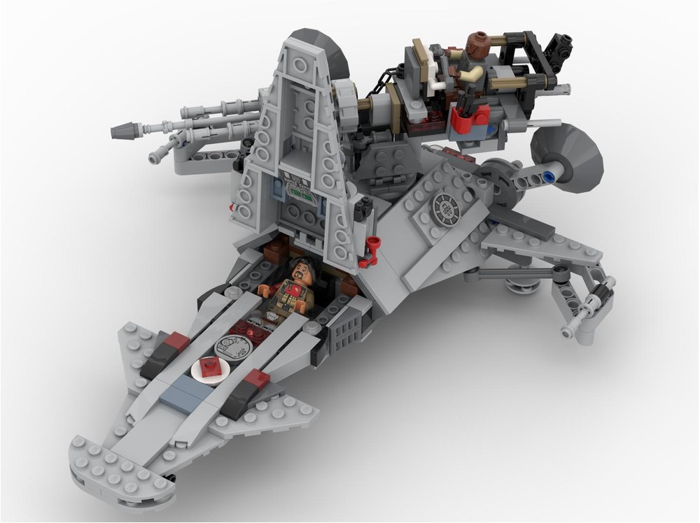 LEGO MOC 75153 - Heavy Cannon Hovertank by Hastur | Rebrickable - Build ...