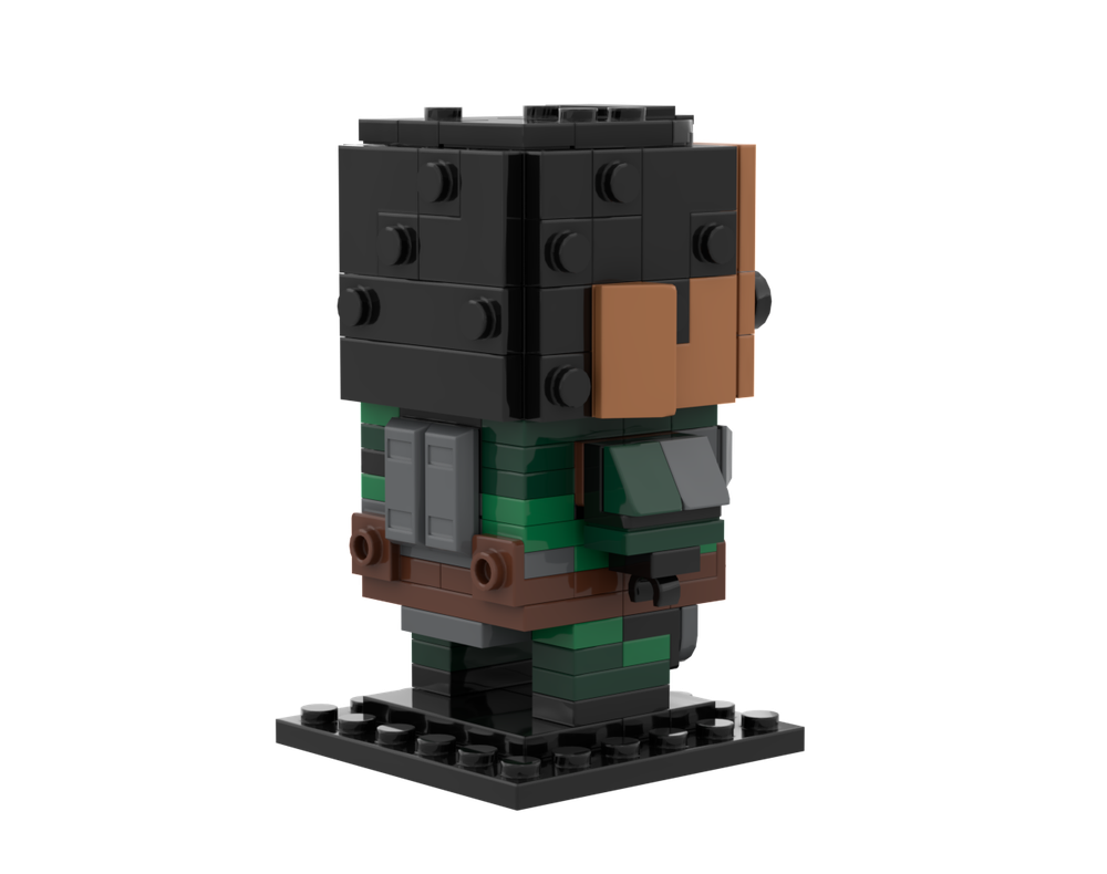 LEGO MOC Fireball and Nemec Brickheadz by Ant0noo | Rebrickable - Build ...
