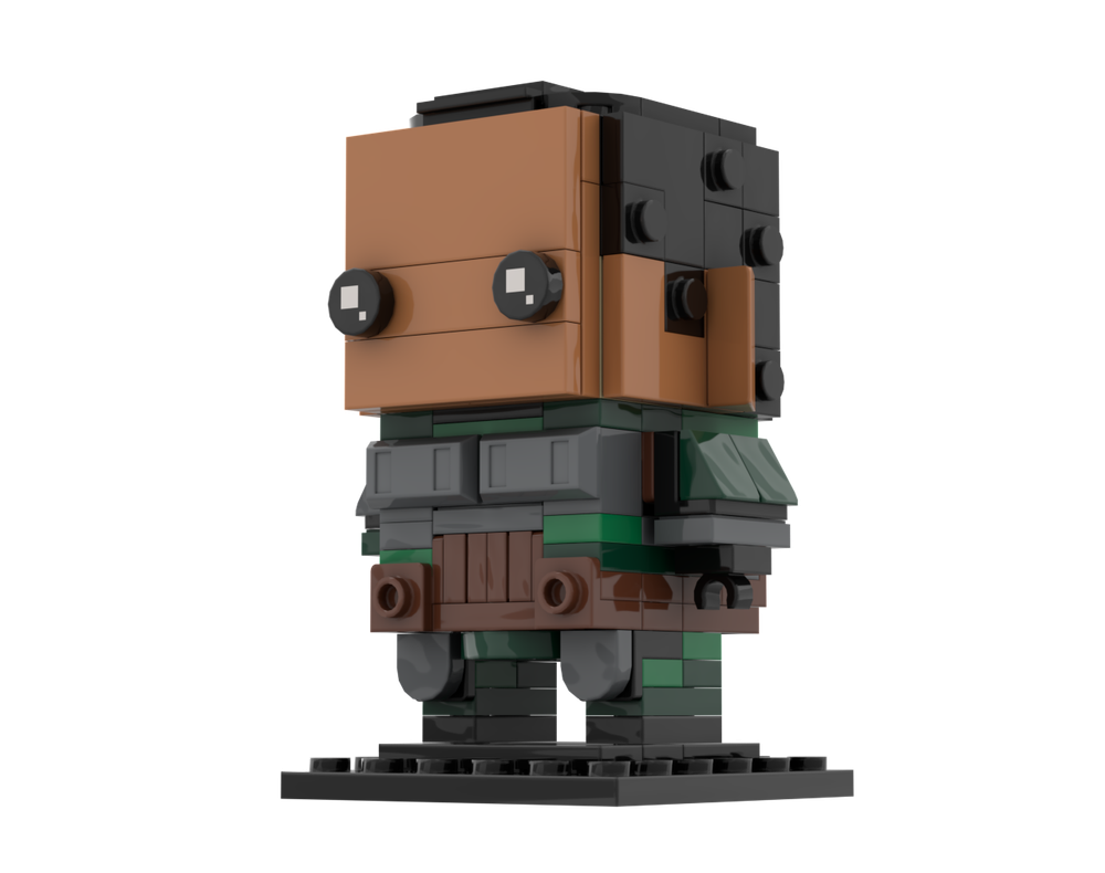 LEGO MOC Fireball and Nemec Brickheadz by Ant0noo | Rebrickable - Build ...