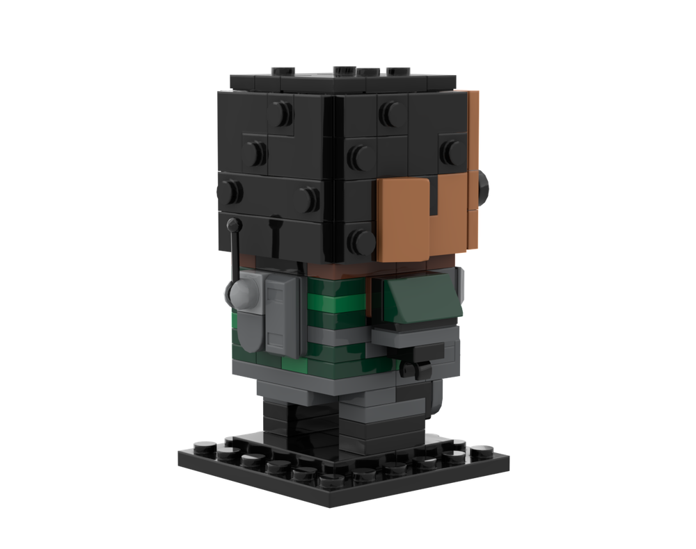 LEGO MOC Fireball and Nemec Brickheadz by Ant0noo | Rebrickable - Build ...