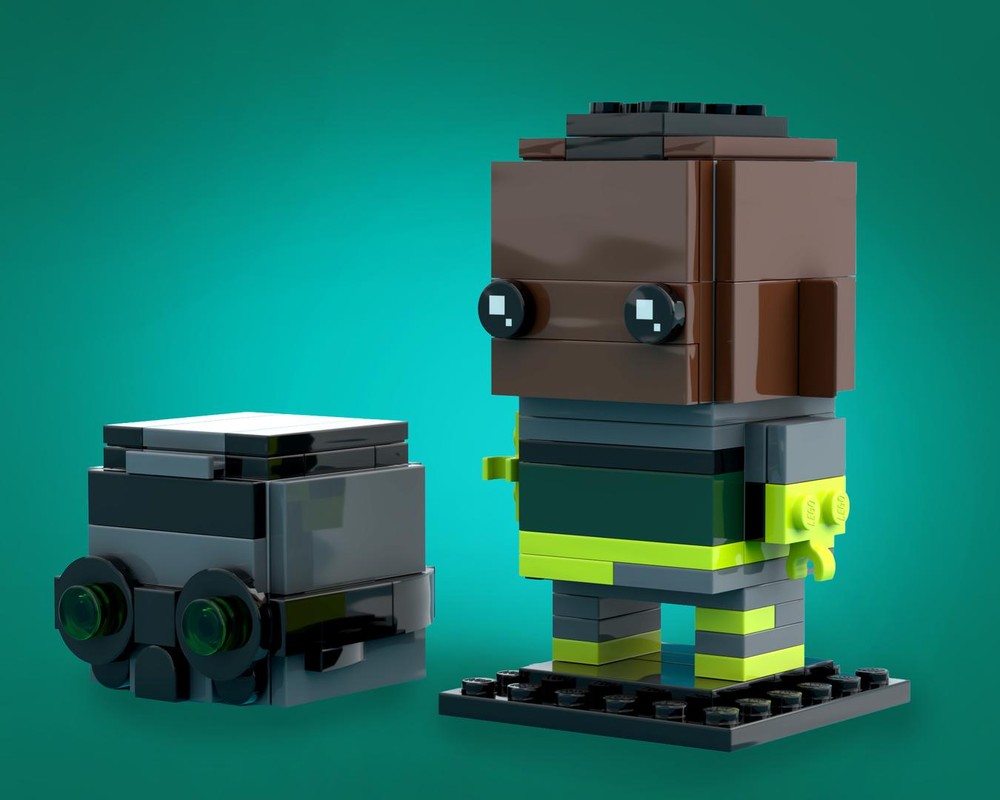 LEGO MOC Waveripper (Fortnite) Brickhead by Roloff | Rebrickable ...