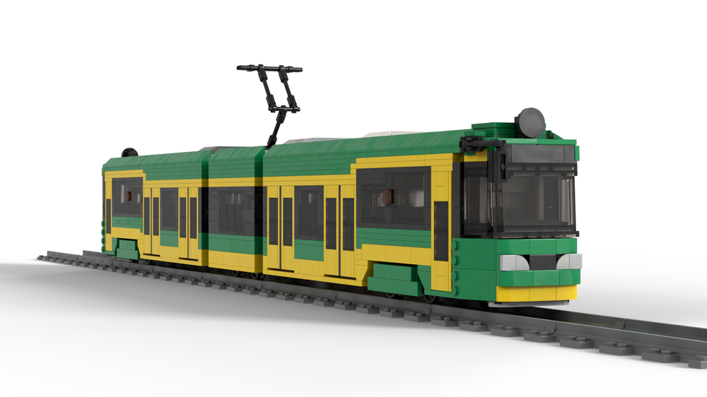 LEGO MOC Tatra RT6 MF 06 AC tram by MateuszBuduje | Rebrickable - Build ...