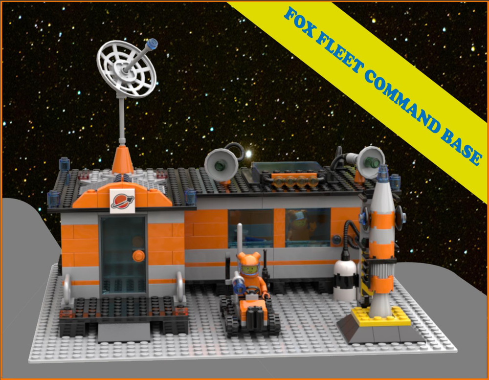 LEGO MOC Fox Fleet Command Base by FoxMan | Rebrickable - Build with LEGO