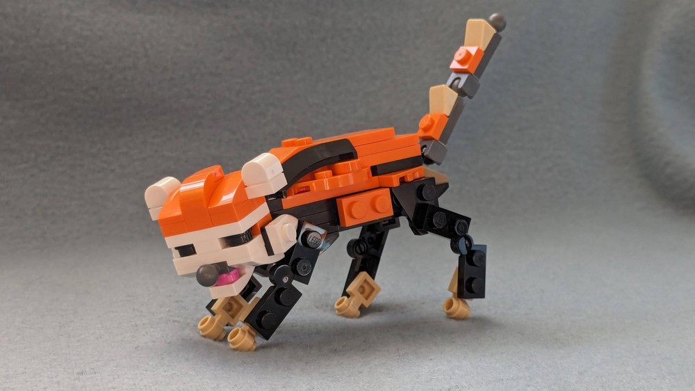 LEGO MOC Red panda cub (31129 Alternate build) by varemo | Rebrickable ...
