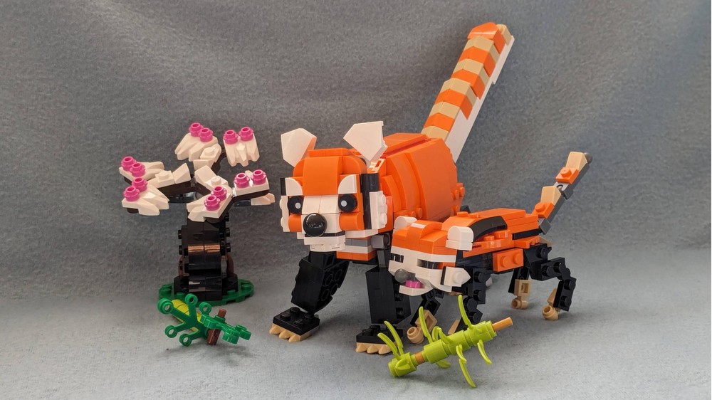 LEGO MOC Red panda cub (31129 Alternate build) by varemo | Rebrickable ...