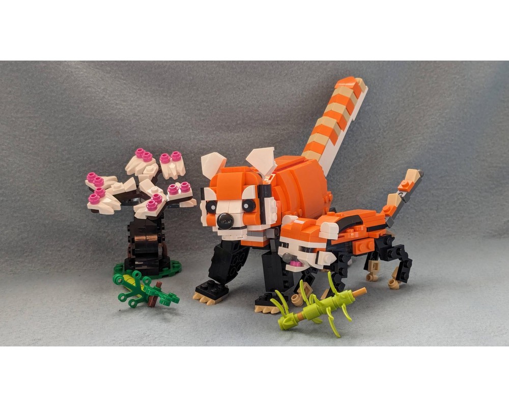LEGO MOC Red panda cub (31129 Alternate build) by varemo | Rebrickable ...