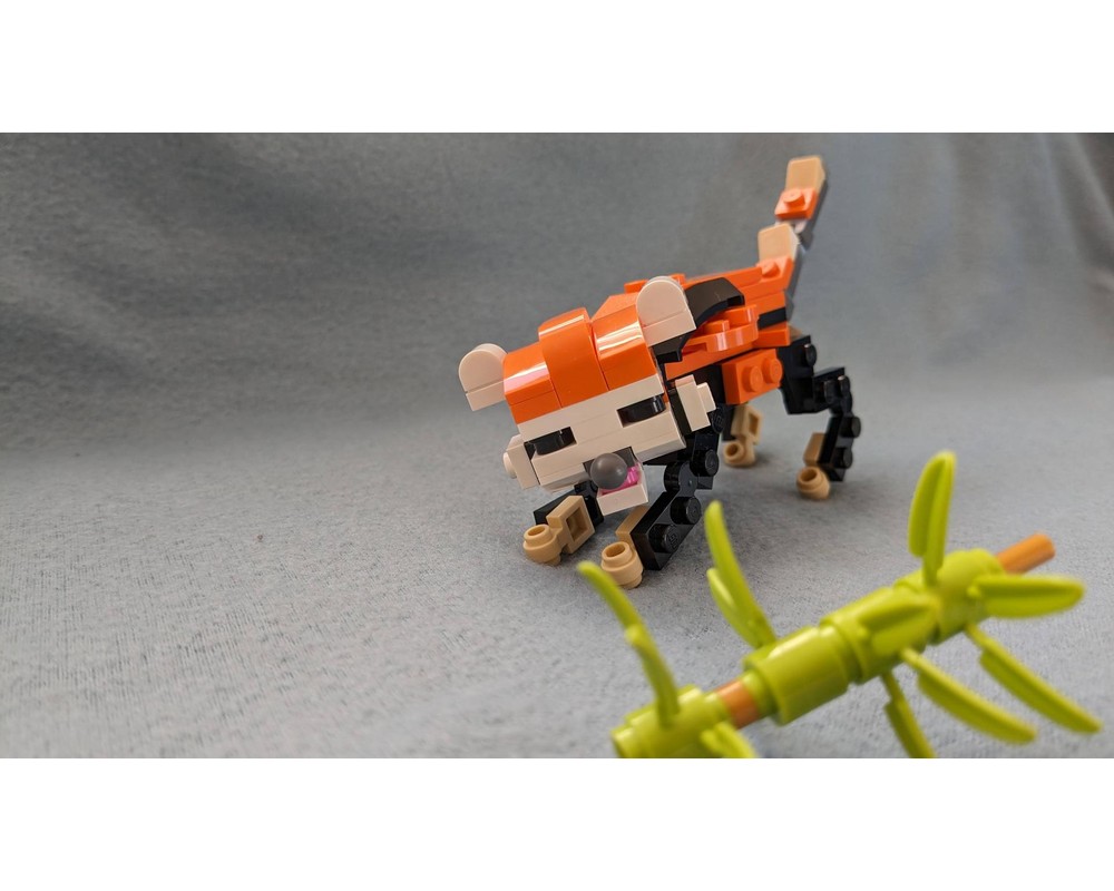 LEGO MOC Red panda cub (31129 Alternate build) by varemo | Rebrickable ...