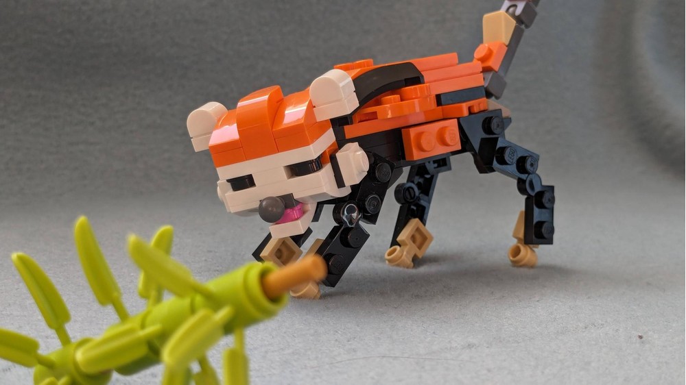 LEGO MOC Red panda cub (31129 Alternate build) by varemo | Rebrickable ...