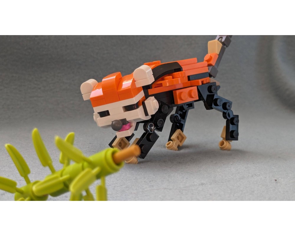 LEGO MOC Red panda cub (31129 Alternate build) by varemo | Rebrickable ...