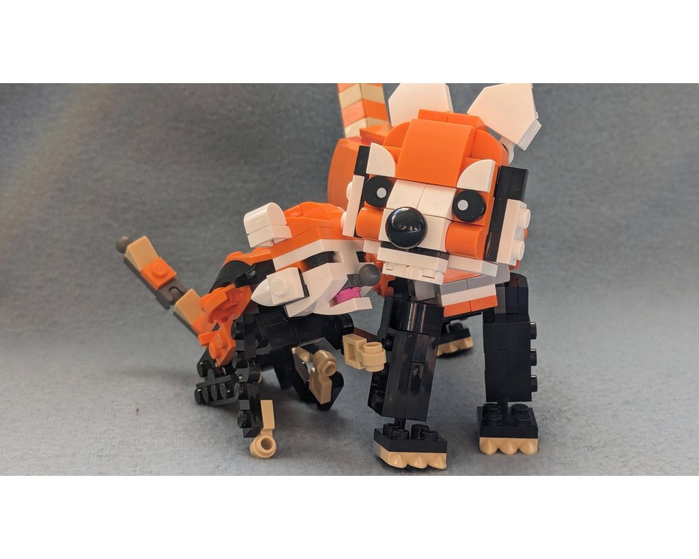 LEGO MOC Red panda cub (31129 Alternate build) by varemo | Rebrickable ...