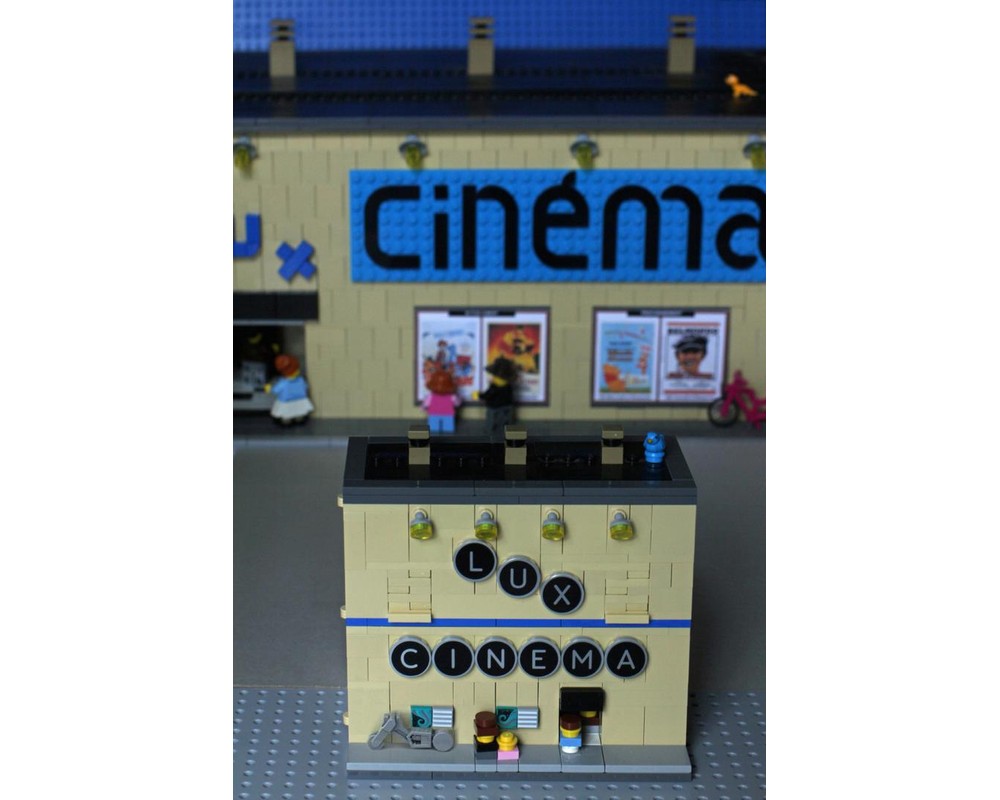 LEGO MOC Mini french cinema of the 70's by ad000 | Rebrickable - Build ...