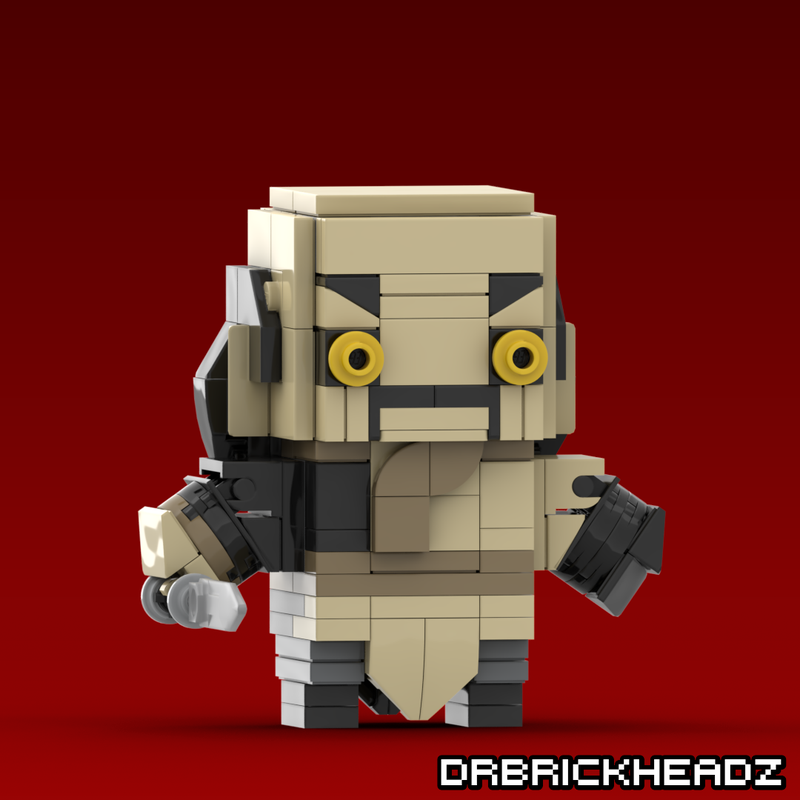 LEGO MOC Shan Yu (Mulan 1998) Brickheadz by DrBrickheadz | Rebrickable ...