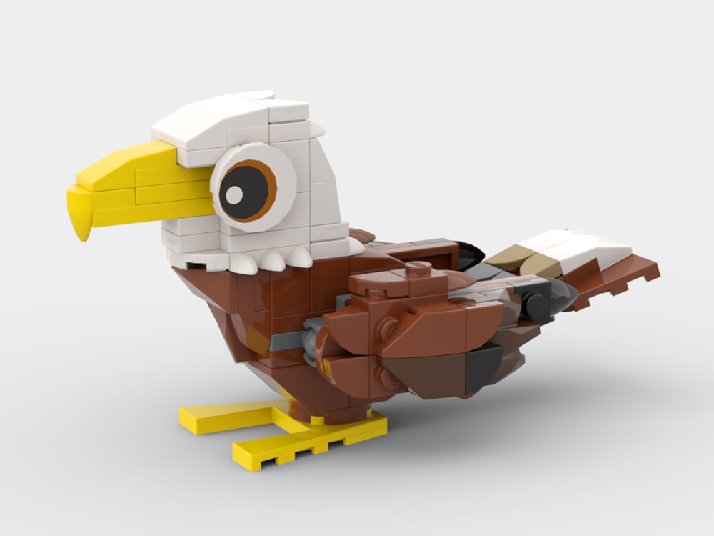LEGO MOC Bird - Eagle by Agilinzzz | Rebrickable - Build with LEGO
