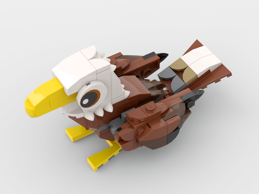 LEGO MOC Bird - Eagle by Agilinzzz | Rebrickable - Build with LEGO