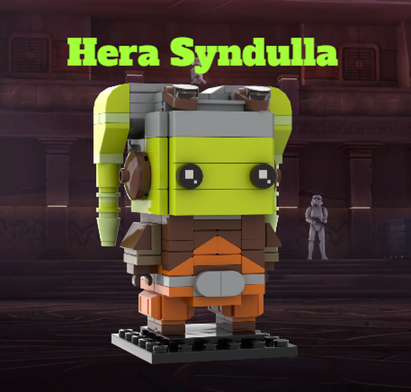 LEGO MOC Hera Syndulla Brickheadz by Ant0noo | Rebrickable - Build with ...
