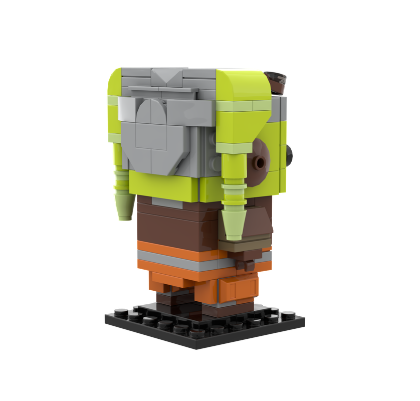 LEGO MOC Hera Syndulla Brickheadz by Ant0noo | Rebrickable - Build with ...