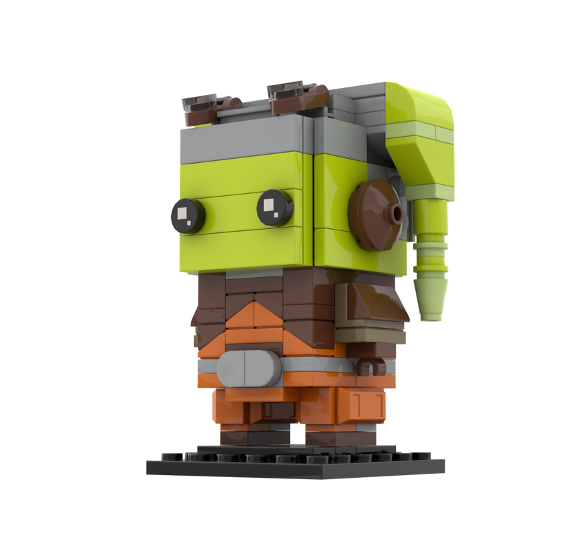 LEGO MOC Hera Syndulla Brickheadz by Ant0noo | Rebrickable - Build with ...