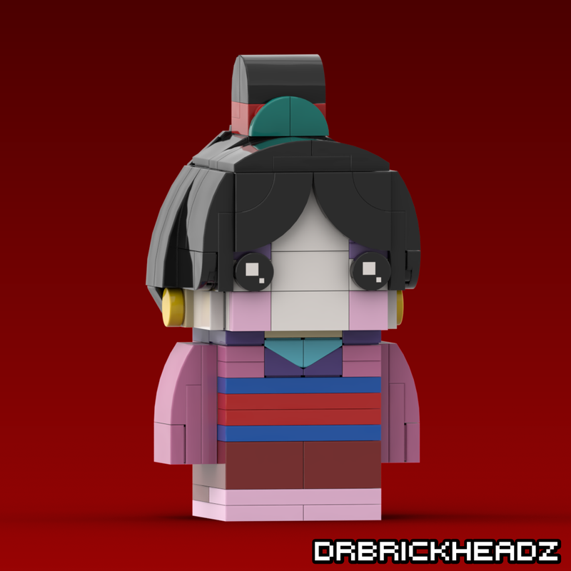 LEGO MOC Mulan (Mulan 1998) Brickheadz by DrBrickheadz | Rebrickable ...