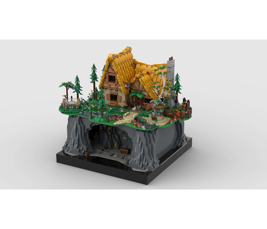 LEGO MOC Diamont Mine of the Seven Dwarfs - 43242 by RedThunder ...