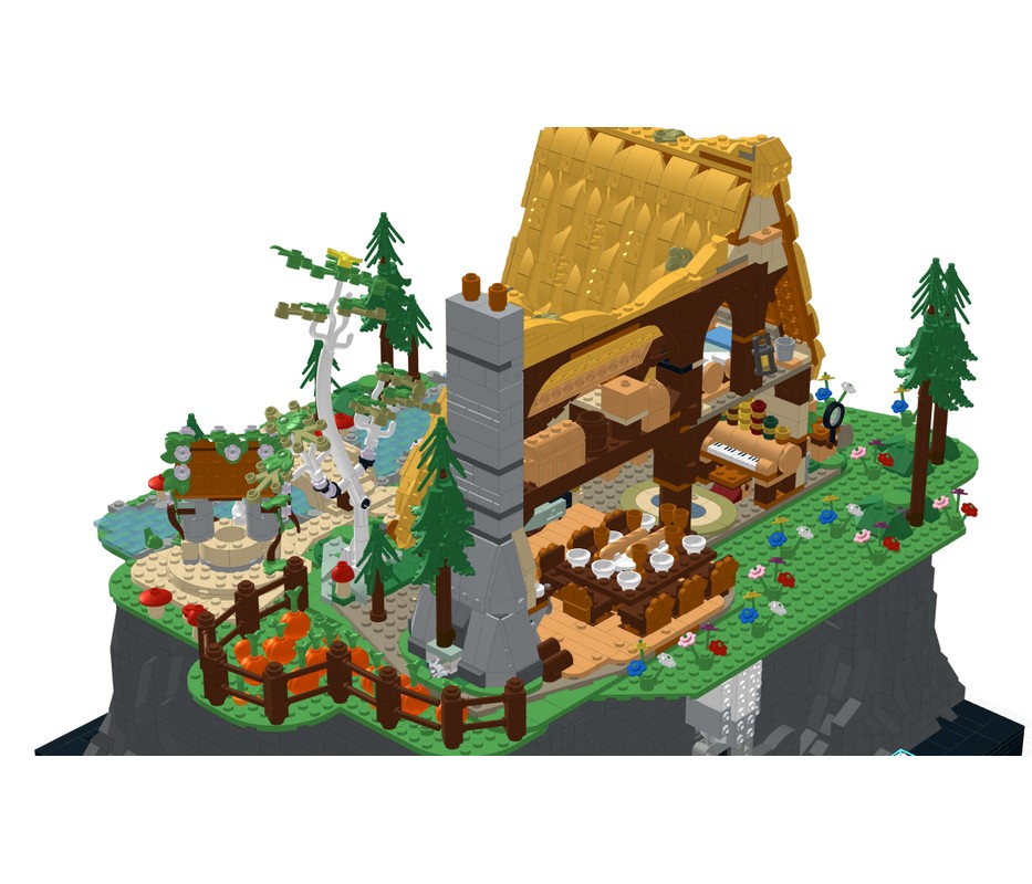 LEGO MOC Diamont Mine of the Seven Dwarfs - 43242 by RedThunder ...