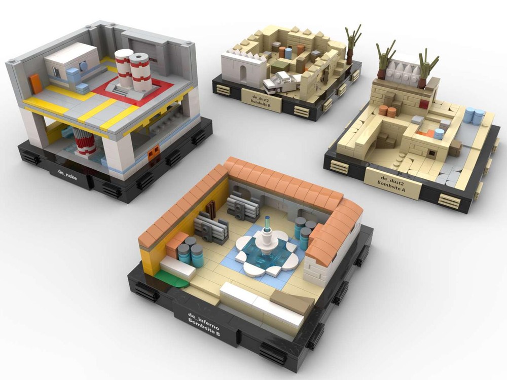 LEGO MOC Nuke - Counter Strike by polygoni | Rebrickable - Build with LEGO