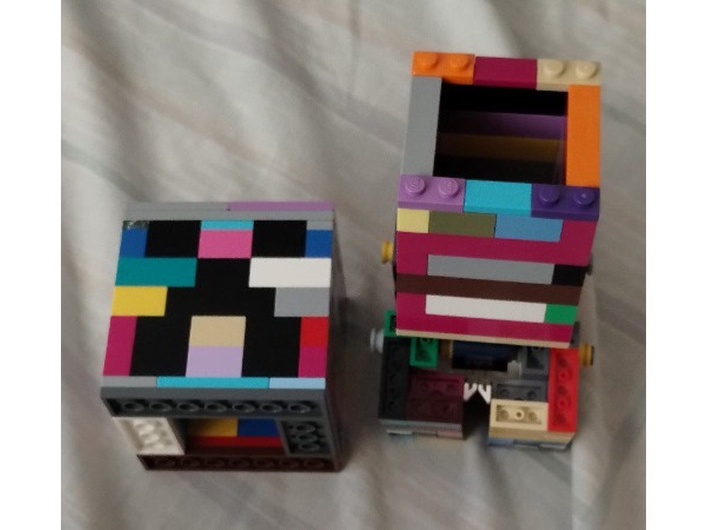 LEGO MOC Minecraft posable creeper by Space_Steave | Rebrickable ...