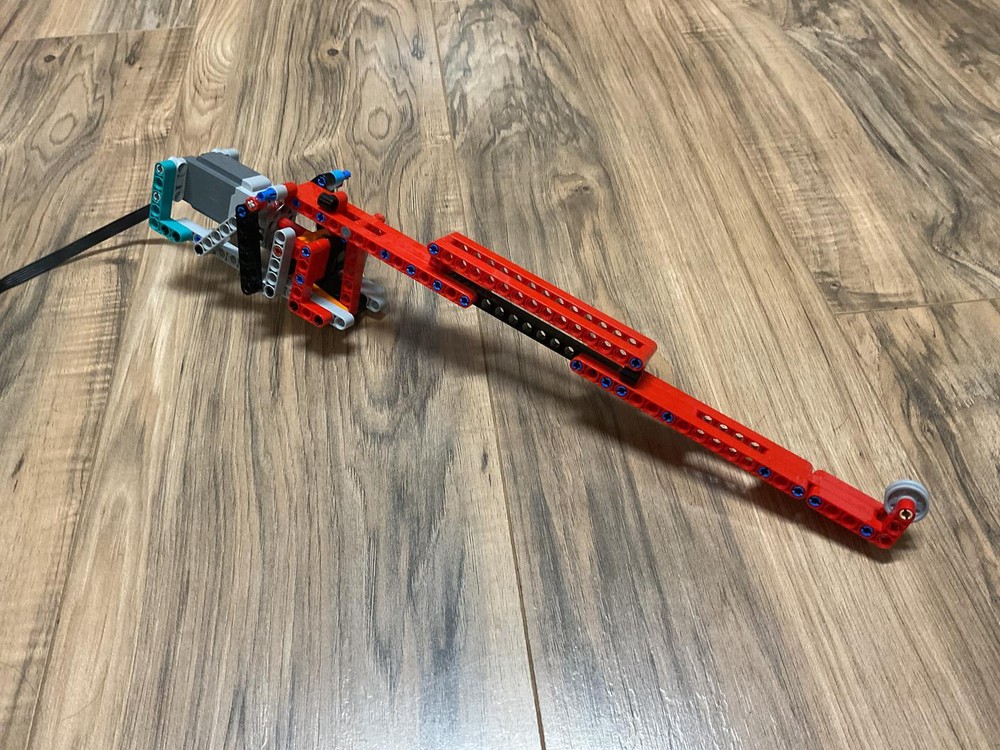 LEGO MOC Crane Boom and Lifting Mechanism by BossBuilder | Rebrickable ...