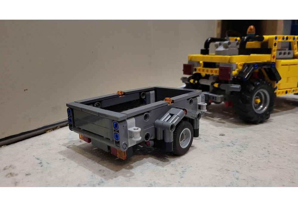 LEGO MOC trailer/remorc for small cars by jezza transport | Rebrickable ...