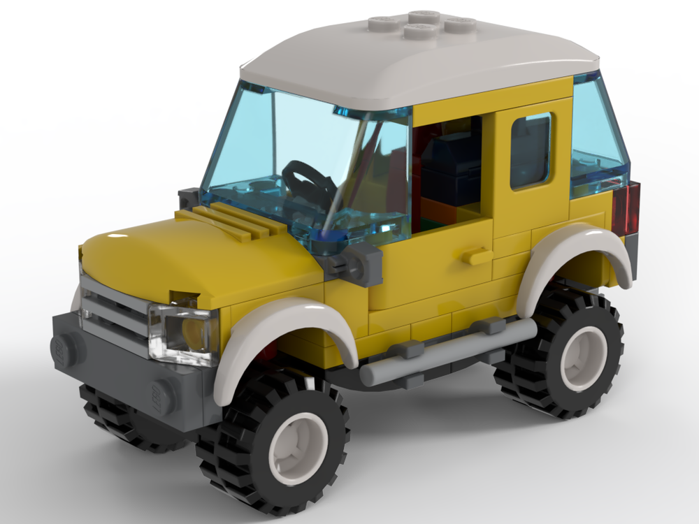 LEGO MOC Updated 6677 4x4 car by Ptchnk | Rebrickable - Build with LEGO
