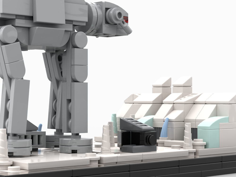 LEGO MOC AT-AT Hoth DIorama by FireFlash130 | Rebrickable - Build with LEGO