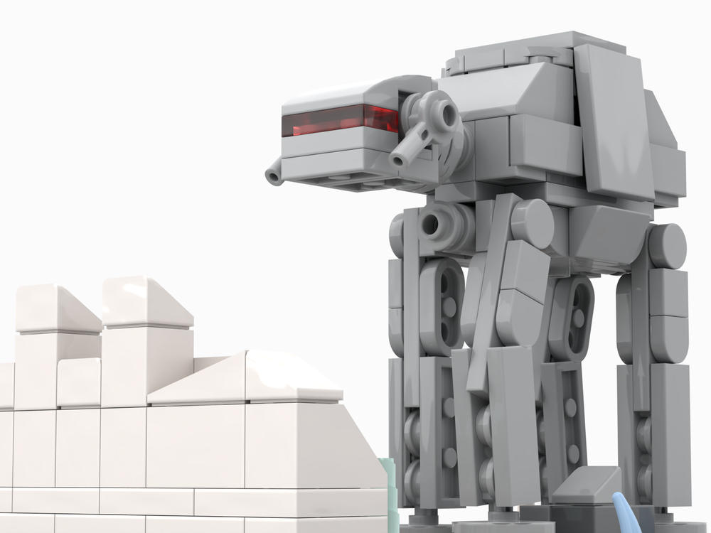 LEGO MOC AT-AT Hoth DIorama by FireFlash130 | Rebrickable - Build with LEGO