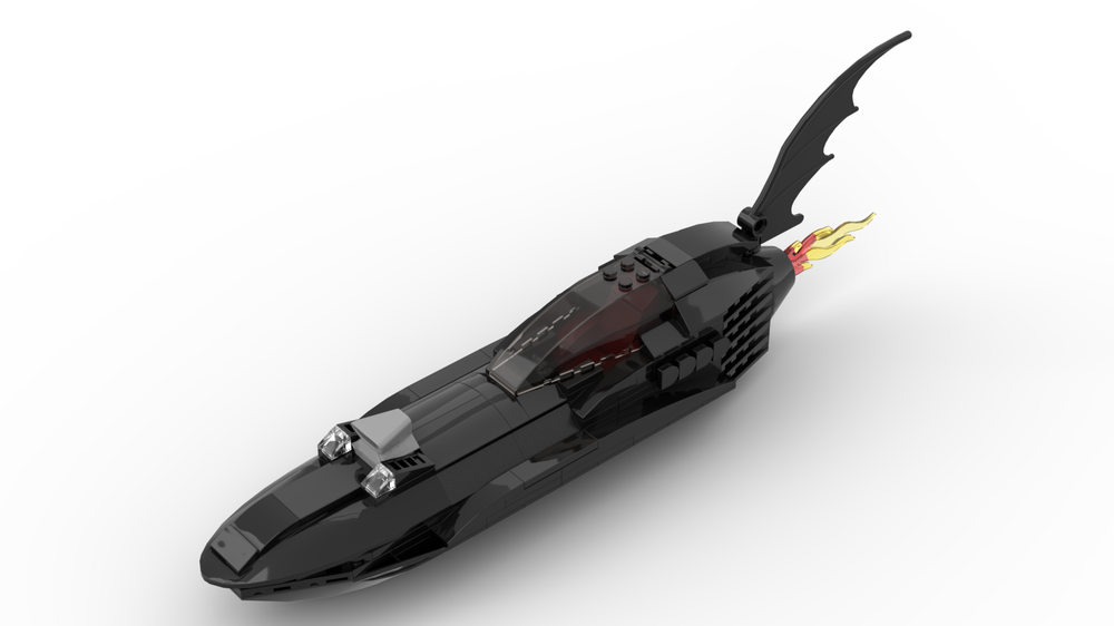 LEGO MOC Batboat by Brick Kaiser | Rebrickable - Build with LEGO