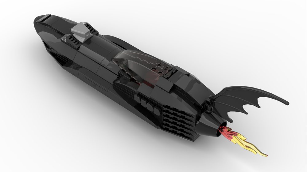 LEGO MOC Batboat by Brick Kaiser | Rebrickable - Build with LEGO