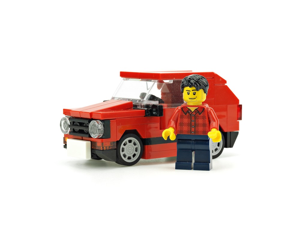 LEGO MOC Red car by De_Marco | Rebrickable - Build with LEGO