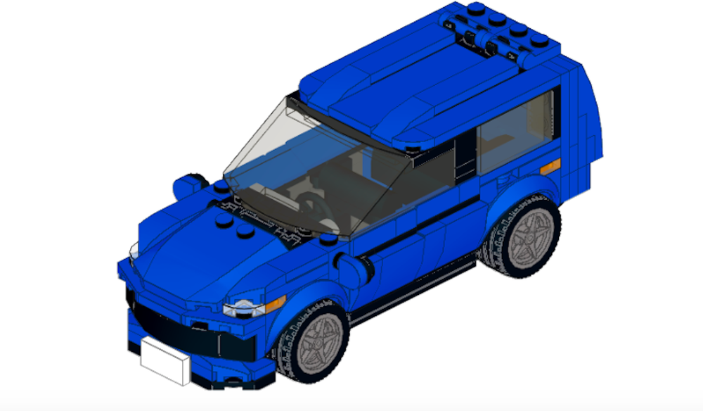 LEGO MOC Ford Escape by BrixGoFar | Rebrickable - Build with LEGO