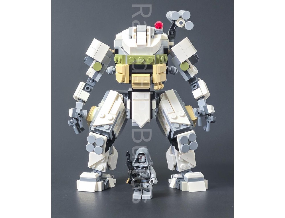 LEGO MOC Ogre Titan from Titanfall by RabidFleaBuilds | Rebrickable ...