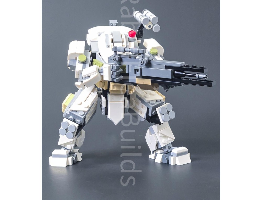LEGO MOC Ogre Titan from Titanfall by RabidFleaBuilds | Rebrickable ...